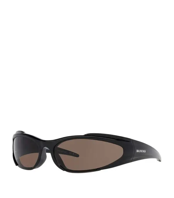 Balenciaga Injected 6e000285 Sunglasses - Black