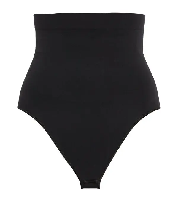 SKIMS Seamless Sculpt High-waist Thong - Black