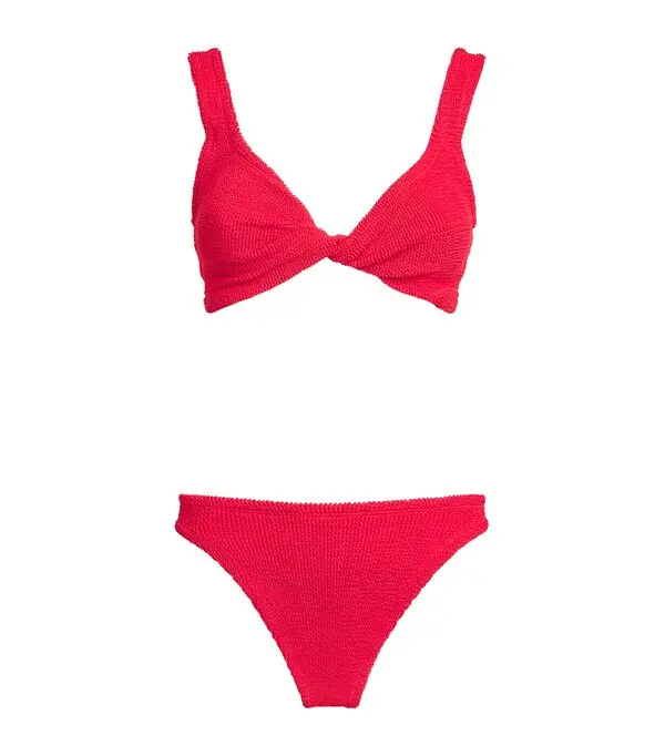 Hunza G Coverage Juno Bikini - Red