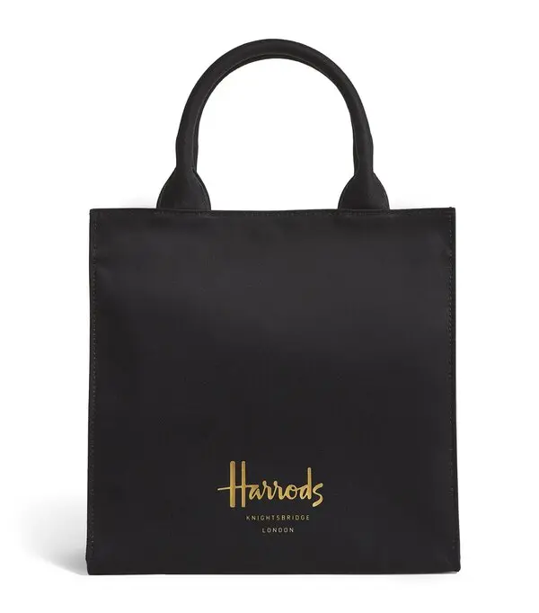 Harrods Cotton Logo Tote Bag