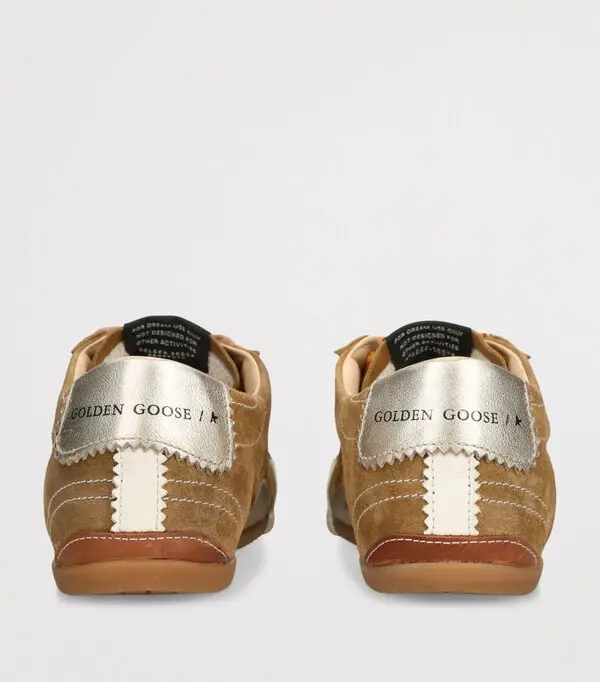 GOLDEN GOOSE True Star Suede Sneakers - Brown