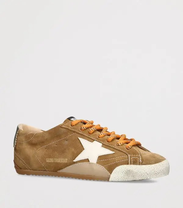 GOLDEN GOOSE True Star Suede Sneakers - Brown