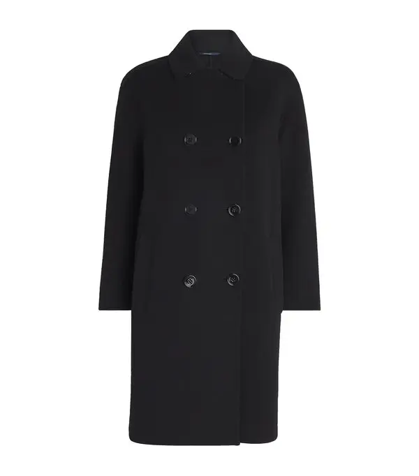 Max Mara Virgin Wool Double-breasted Coat
