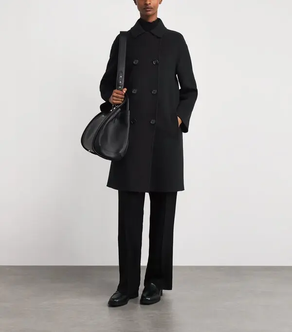 Max Mara Virgin Wool Double-breasted Coat