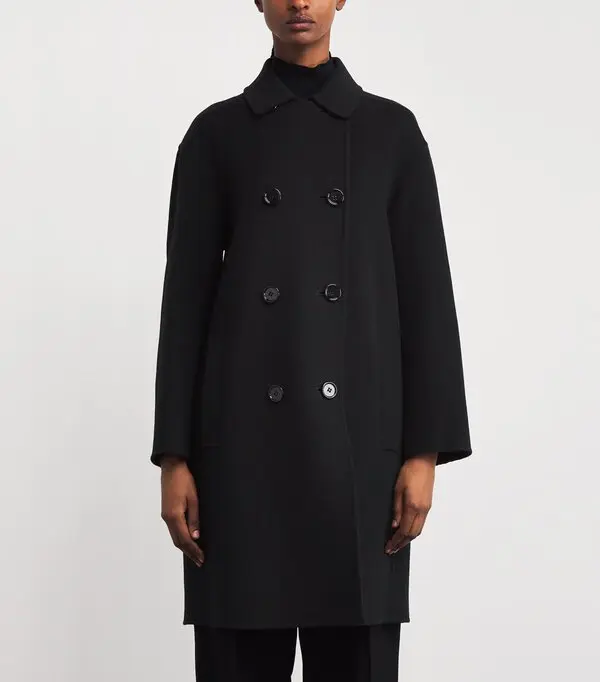 Max Mara Virgin Wool Double-breasted Coat
