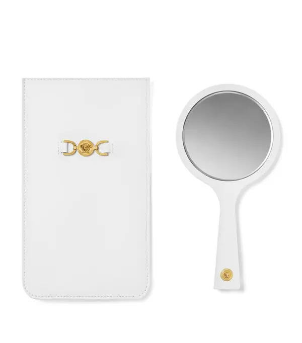 Versace Medusa '95 Hand Mirror - White
