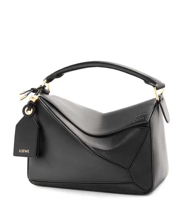 Loewe Small Puzzle Top-handle Bag - Black