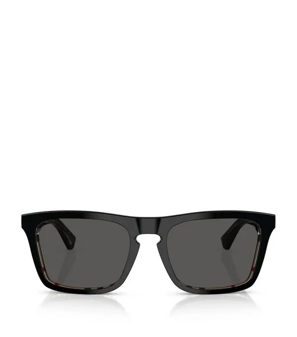 Burberry Acetate Square Sunglasses - Black