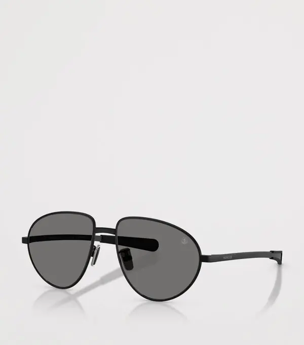 Moncler Metal Me4009 Sunglasses - Black