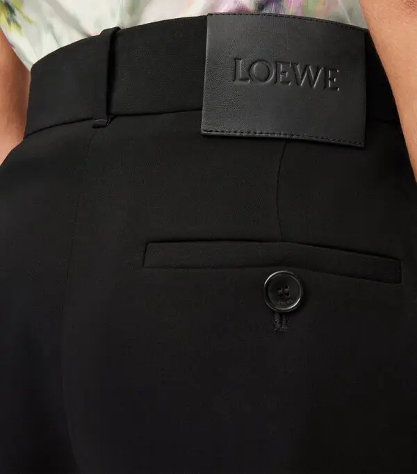 Loewe Logo-patch Longline Shorts