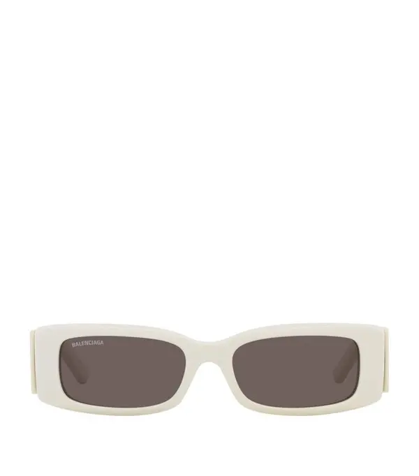 Balenciaga Acetate Sunglasses - White