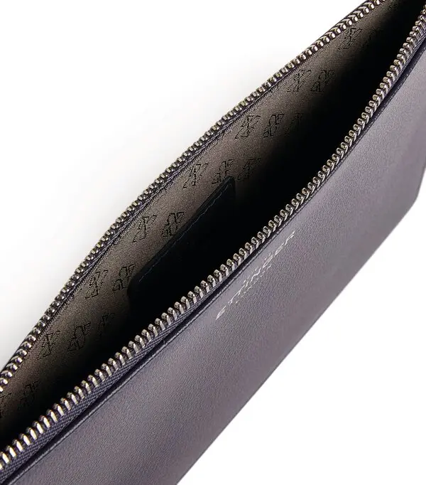 ETTINGER Leather Capra Travel Pouch - Blue