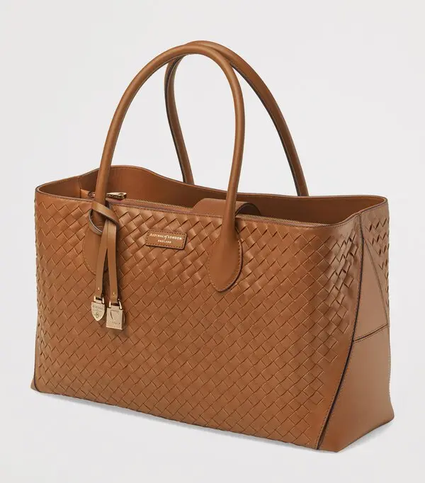 ASPINAL OF LONDON Leather London Tote Bag