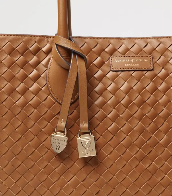 ASPINAL OF LONDON Leather London Tote Bag