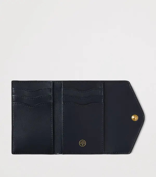 Mulberry Leather Folded Multi-card Wallet - Black