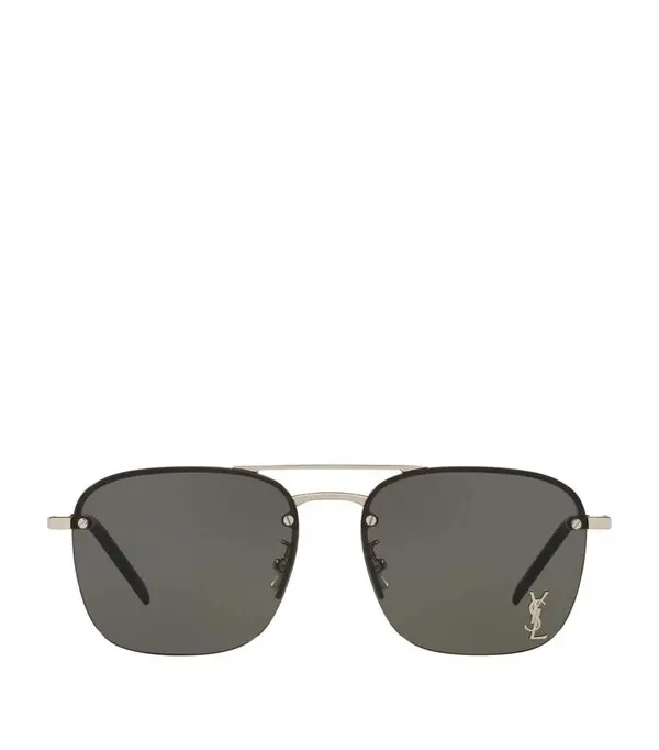 Saint Laurent Metal 0ys000490 Sunglasses - Silver