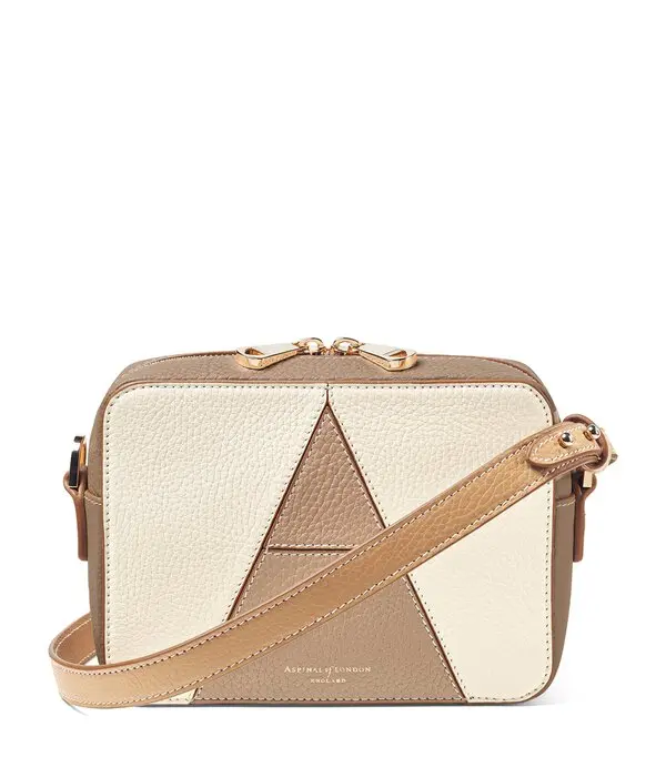 ASPINAL OF LONDON Leather Camera Bag - Neutral