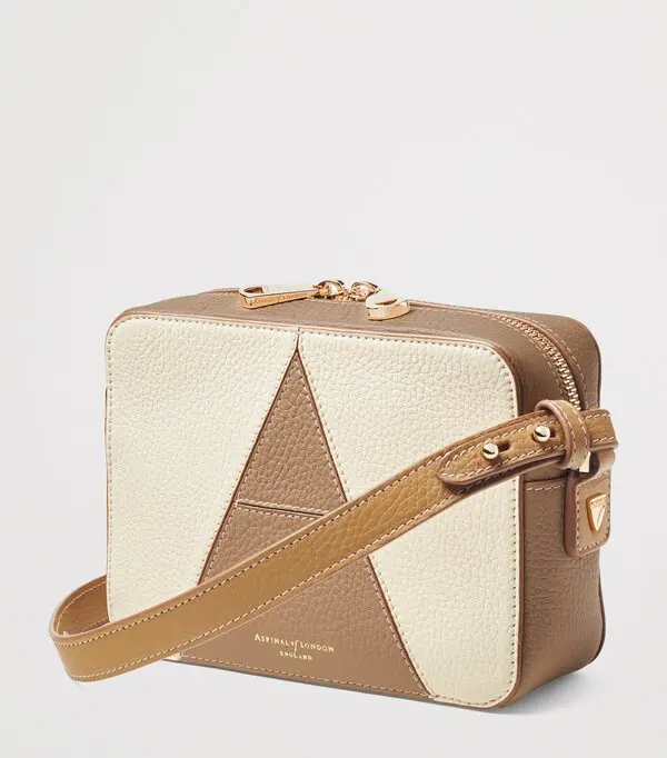 ASPINAL OF LONDON Leather Camera Bag - Neutral