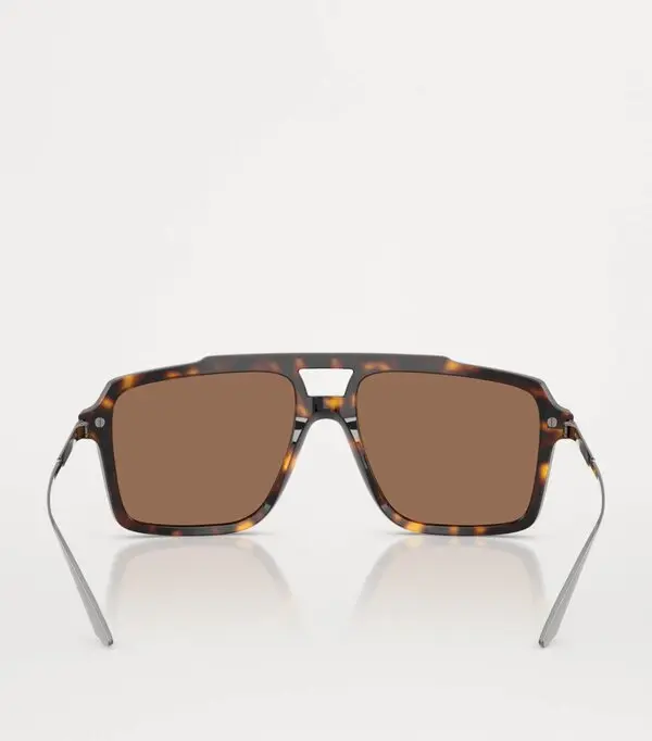 Dolce & Gabbana Acetate Aviator Sunglasses