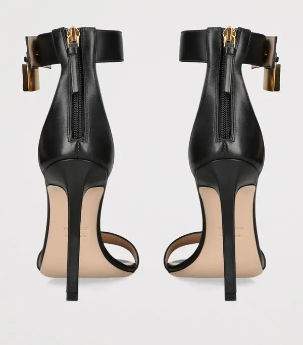 TOM FORD Leather Padlock Stilettos
