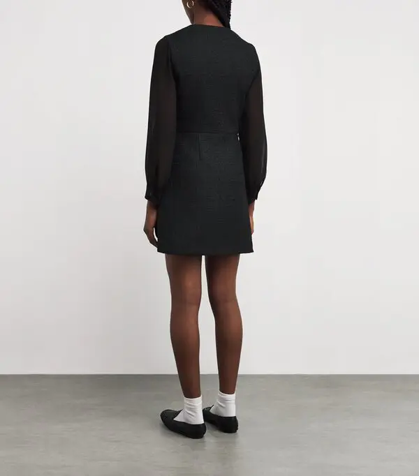 Sandro Tweed Mini Dress