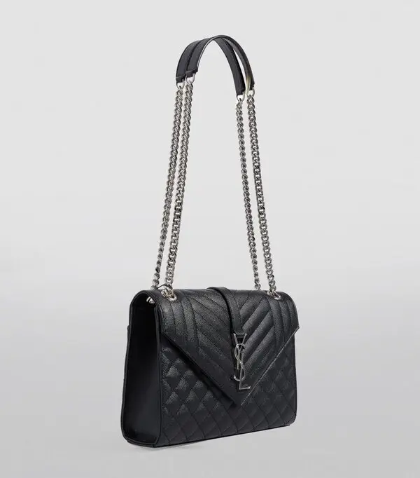 Saint Laurent Envelope Matelassé Shoulder Bag