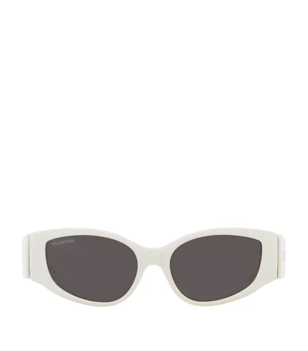 Balenciaga Acetate Sunglasses - White