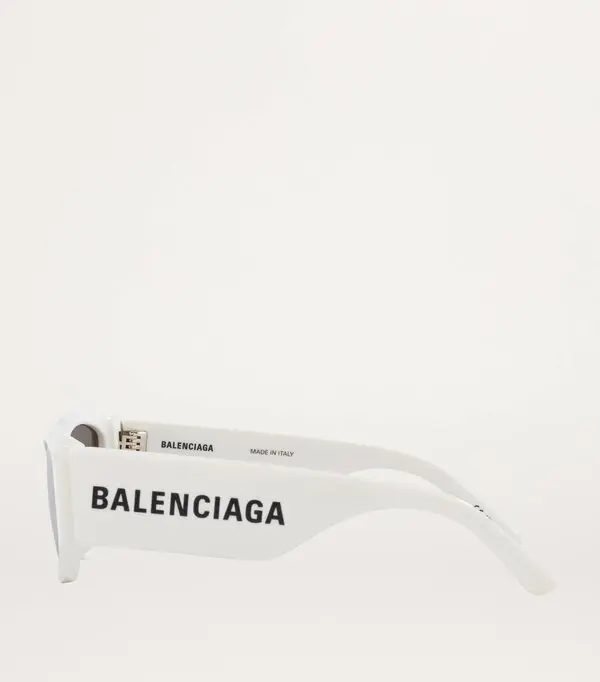 Balenciaga Acetate 6e000281 Sunglasses - White