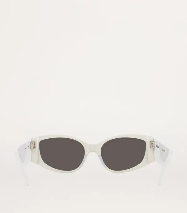 Balenciaga Acetate 6e000281 Sunglasses - White