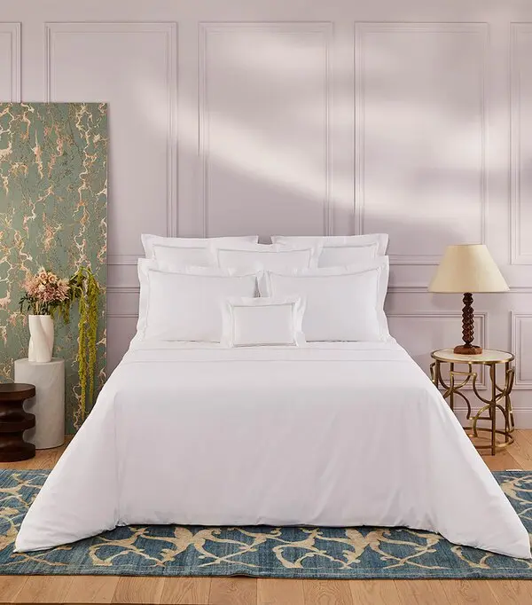 YVES DELORME Organic Cotton Duo Pierre Duvet Cover - Beige