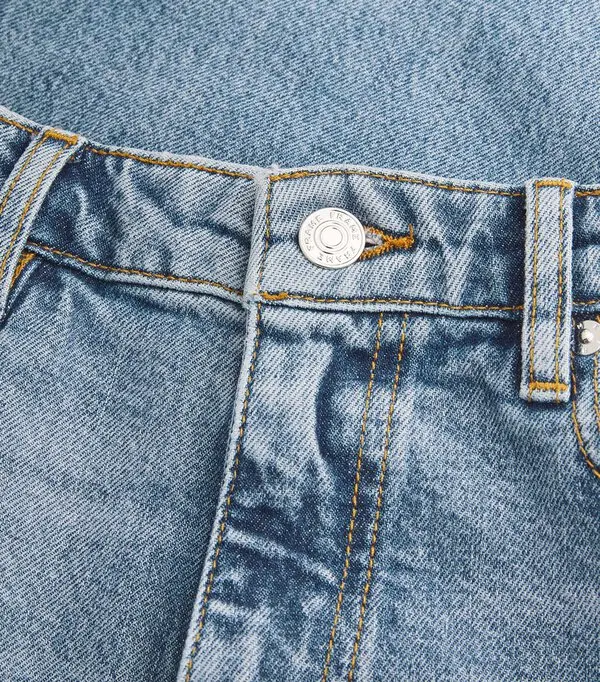 FRAME The Pixie Arrow Bootcut Jeans - Navy
