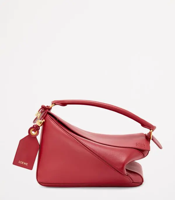 Loewe Small Leather Puzzle Top-handle Bag