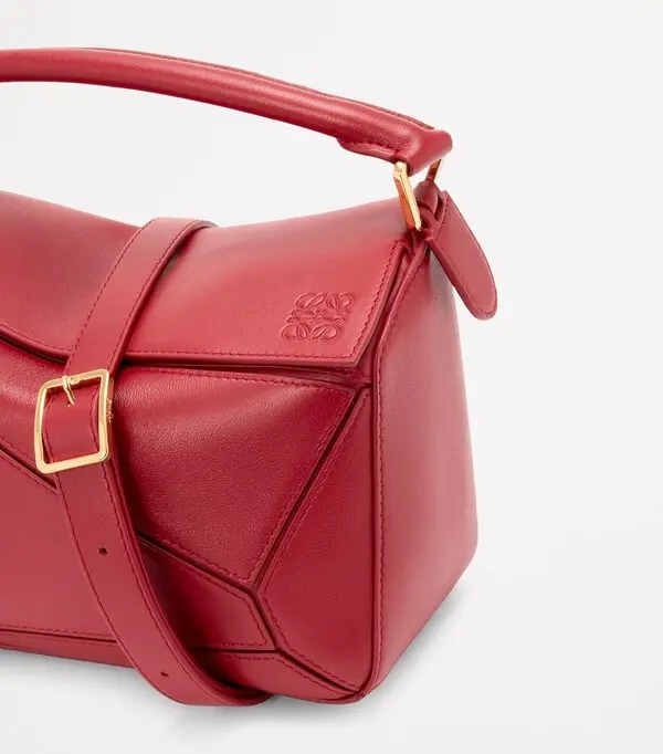 Loewe Small Leather Puzzle Top-handle Bag