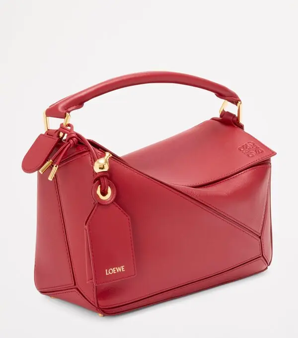 Loewe Small Leather Puzzle Top-handle Bag