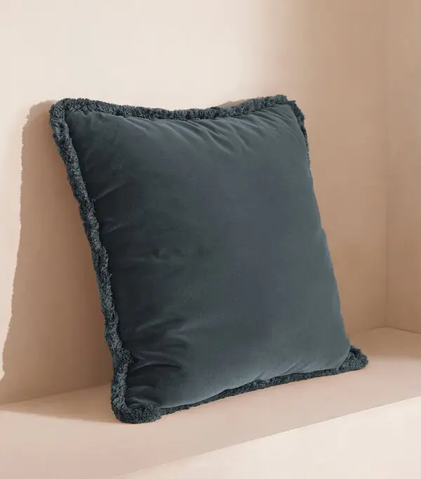 SOHO HOME Velvet Margeaux Cushion