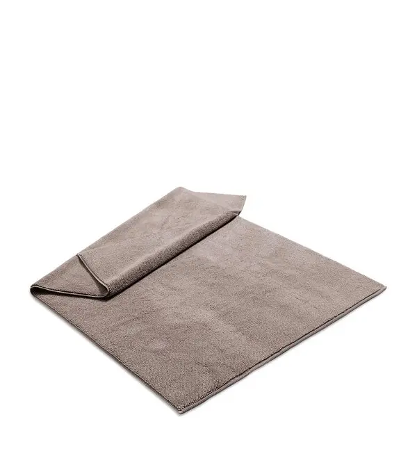 HAMAM Organic Cotton Pera Woven Bath Mat - Blue