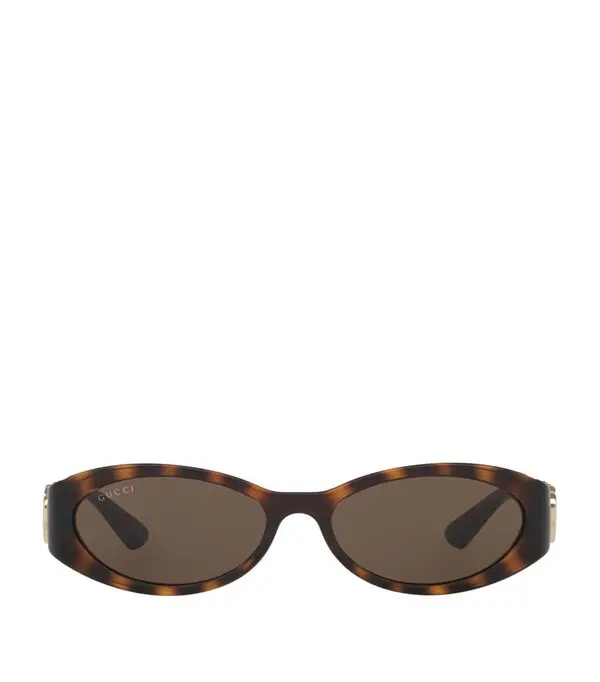 Gucci Injected Gg1660s Sunglasses - Brown