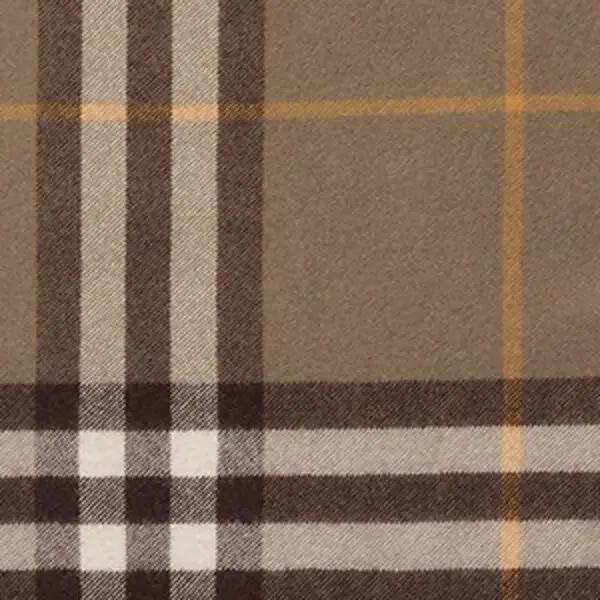 Burberry Cashmere Check Scarf - Brown