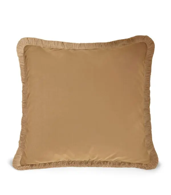 SOHO HOME Velvet Margeaux Cushion - Beige