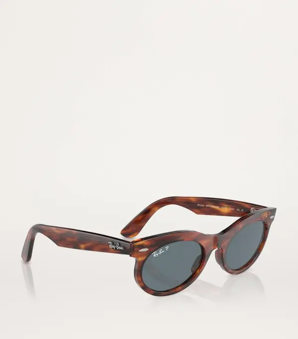 Ray-ban Wayfarer Oval Sunglasses - Brown