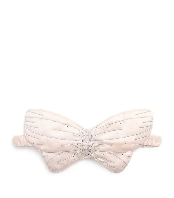 MANITO Silk Butterfly Eye Mask - Pink