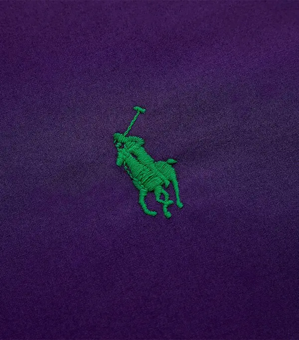 Ralph Lauren Cotton Super King Duvet Cover - Purple