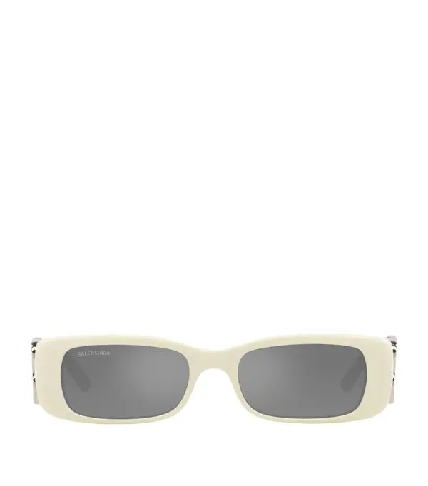 Balenciaga Acetate Sunglasses - White