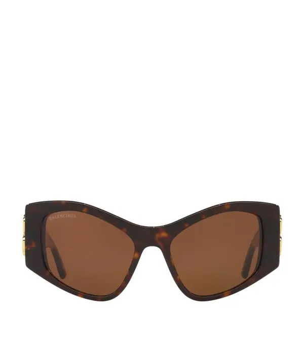 Balenciaga Acetate 06e000311 Sunglasses - Brown