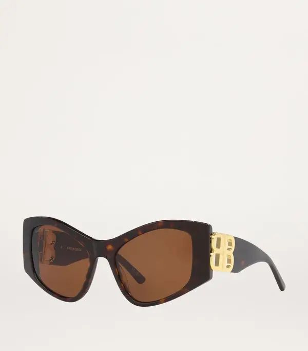 Balenciaga Acetate 06e000311 Sunglasses - Brown
