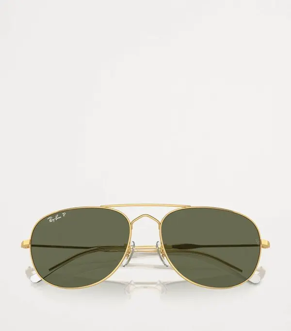 Ray-ban Bain Bridge Sunglasses - Gold