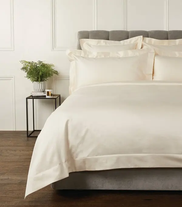 CELSO DE LEMOS Capela Duvet Cover - Ivory