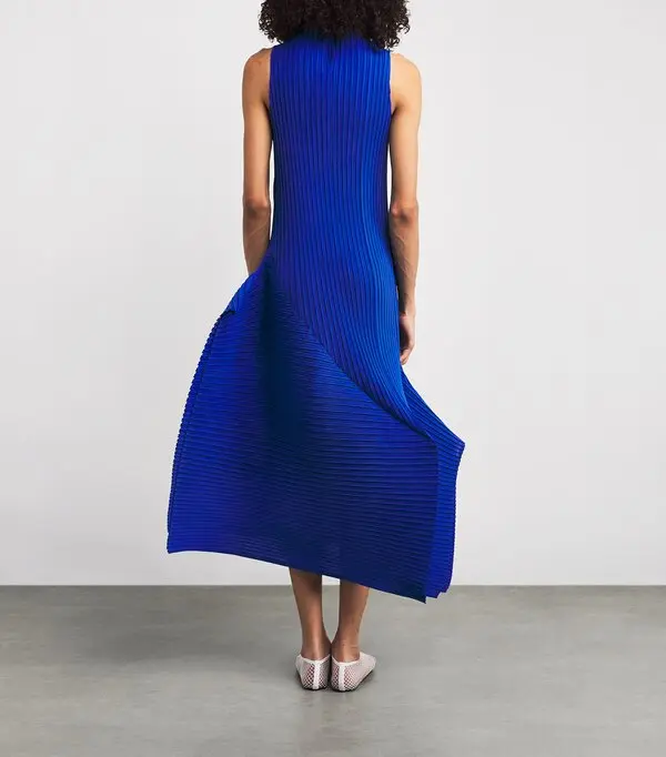 Issey Miyake Fold Pleats Maxi Dress