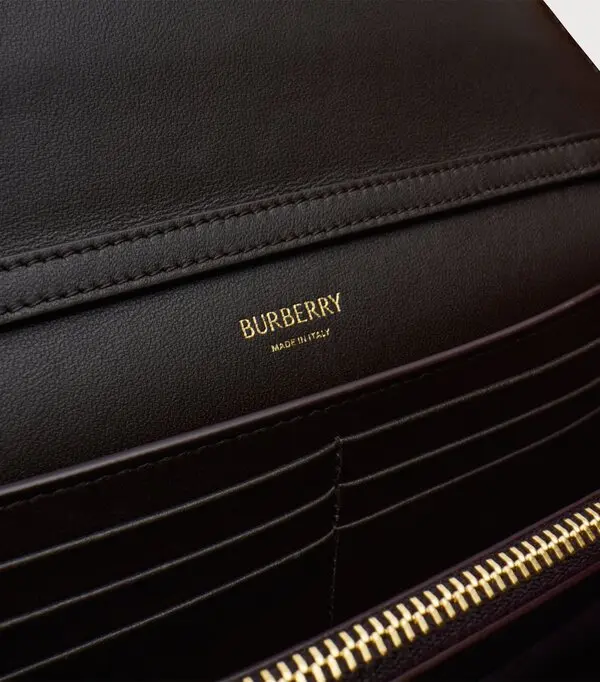Burberry Check Chain Wallet
