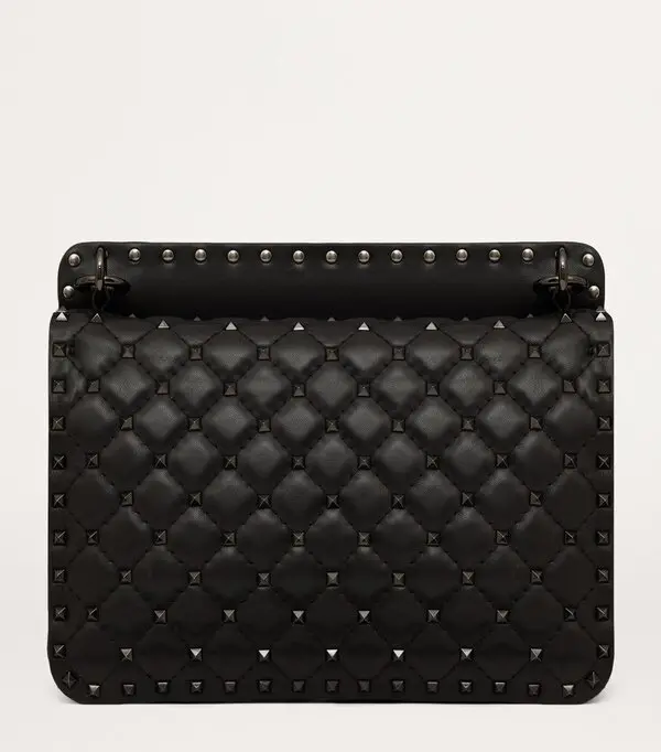 Valentino Garavani Leather Rockstud Spike Shoulder Bag